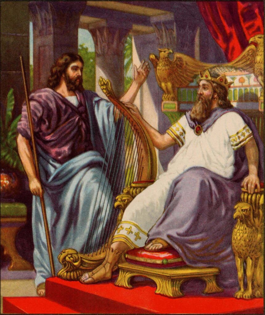 David est repris par le prophète Nathan. « L’Éternel envoya Nathan vers ...